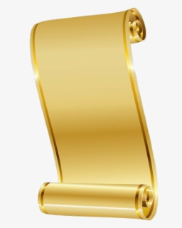 Gold Scroll Paper Png - Gold Scroll Png , Free Transparent Clipart ...