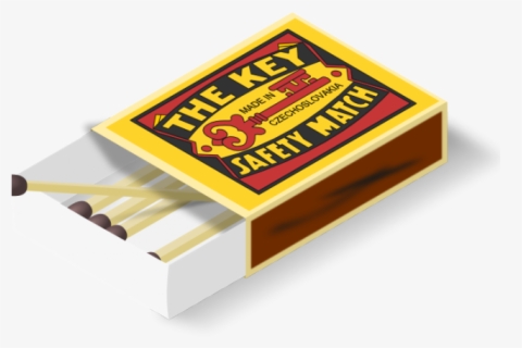 Lit Match White Background , Free Transparent Clipart - ClipartKey