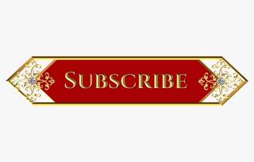 Youtube Subscribe Button Transparent Background - Transparent ...