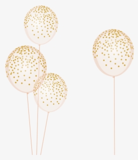 Gold Balloons Png - Gold Balloon Transparent Background , Free ...