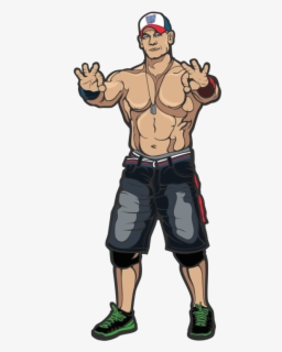 John Cena Cartoon Face , Free Transparent Clipart - ClipartKey