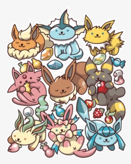Eevee Vector - Cartoon , Free Transparent Clipart - ClipartKey