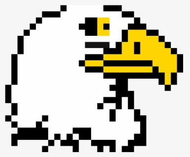 Minecraft Eagle Pixel Art , Free Transparent Clipart - ClipartKey