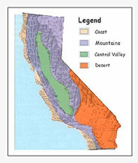 All Regions Of California , Free Transparent Clipart - ClipartKey