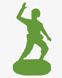 Toy Army Man Svg Cut File - Army Men Silhouette , Free Transparent ...