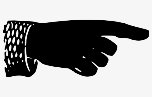 Steampunk Clipart Pointed Finger - Victorian Hand Pointing Png , Free ...