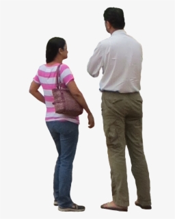 Couple Standing In Line - Standing People Behind Png , Free Transparent ...