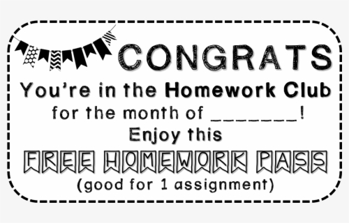 Homework Clipart Homework Club - Homework Club Poster Template , Free ...