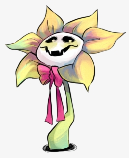 Undertale Flower Mammal Flowering Plant Cartoon Vertebrate - Flowey The ...