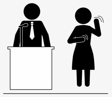 Sign Language Clipart - Sign Language Interpreter Clip Art , Free ...