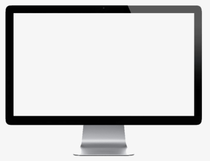 Blank Computer Screen Clipart - My Computer White Icon , Free ...