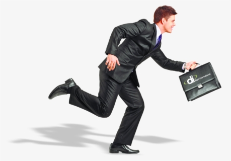 Running Businessman Png , Free Transparent Clipart - ClipartKey