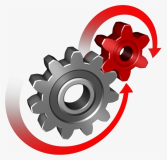 Engineering Clipart Machine Gear - Bitmap 2 Material Logo , Free ...