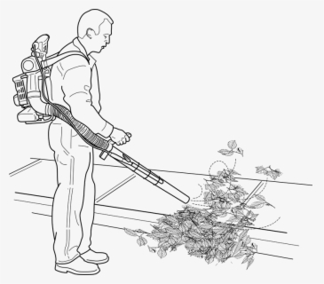 Leaf Blower Hi - Drawings Of Leaf Blowers , Free Transparent Clipart ...