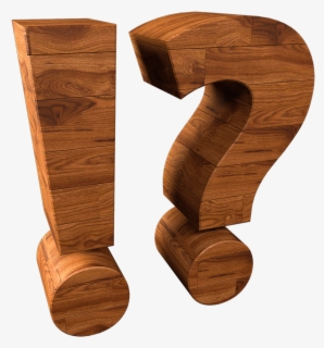 Transparent Wood Grain Texture Png - Wooden Question Mark , Free ...