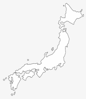 Download Japan Clipart Map Tokyo - Japan Black Map - ClipartKey