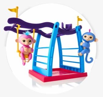 Fingerlings Monkey Bar Playset , Free Transparent Clipart - ClipartKey