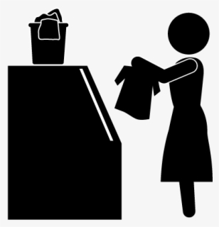 Washing Clothes Pictogram , Free Transparent Clipart - ClipartKey