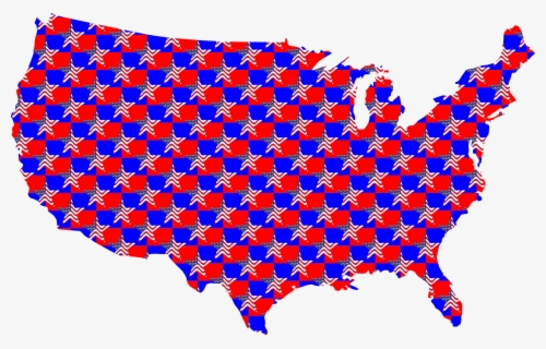 Usa Map Transparent - Trump Win Map By County , Free Transparent ...
