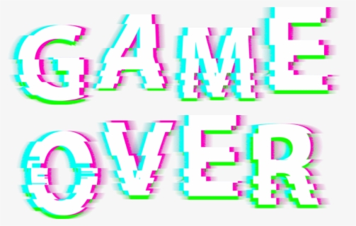 Game Over Png - Gameover 透過 , Free Transparent Clipart - ClipartKey
