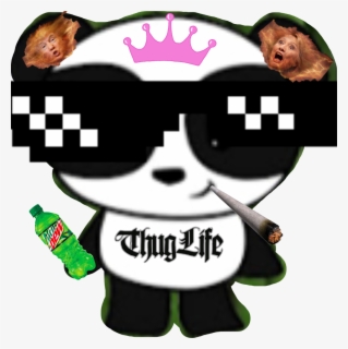 Transparent Thug Clipart - Panda Face Logo Png , Free Transparent ...