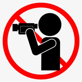 Filming Not Allowed Png , Free Transparent Clipart - ClipartKey