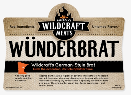 Aitkin S Authentic Brat - Label , Free Transparent Clipart - ClipartKey