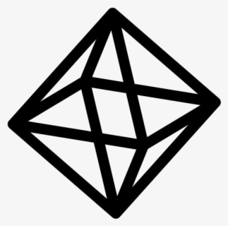 Transparent Octahedron Shape Clipart - 3d Octahedron , Free Transparent ...