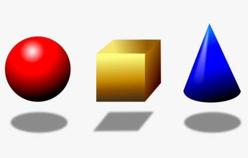 Free 3d Shapes Clip Art with No Background - ClipartKey