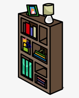 Funky Bookshelf Sprite - Wooden Box Clipart , Free Transparent Clipart ...
