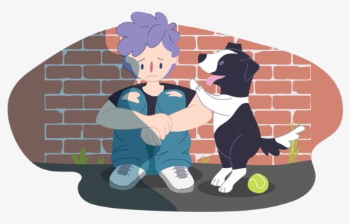 Transparent Sad Guy Png - Boy In Depression Cartoon , Free Transparent ...