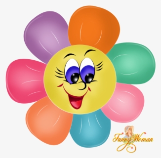 Windy Clipart Smiley - Smileys Flower Clip Art , Free Transparent ...