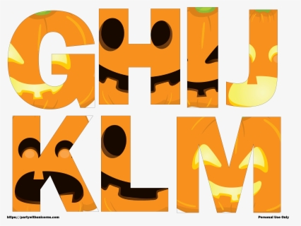 Halloween Letters Clip Art , Free Transparent Clipart - ClipartKey