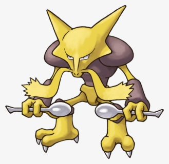 Alakazam Sugimori , Free Transparent Clipart - ClipartKey