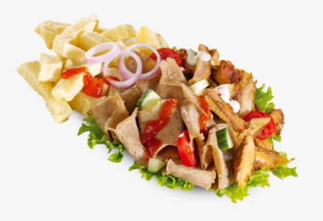 Kebab Png Transparent Background - Chicken Kebab Meat And Chips , Free ...