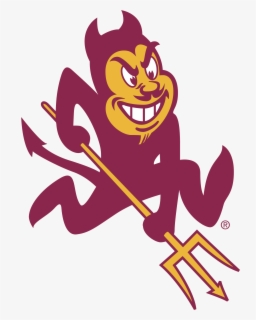 Asu Sun Devil Clipart - Arizona State University Logo Vector , Free ...