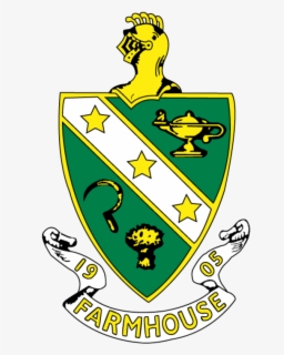 Farmhouse - Farmhouse Fraternity Crest , Free Transparent Clipart ...