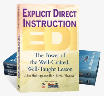 Explicit Direct Instruction Book - Book Cover , Free Transparent ...