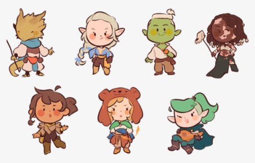 Gnomonist Clipart Reproportioned - Cute Dnd Bard , Free Transparent ...