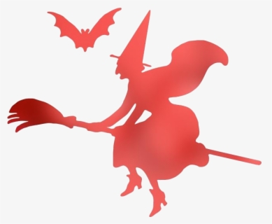 Transparent Animated Flying Witch Png Clipart Free - Witch Halloween ...