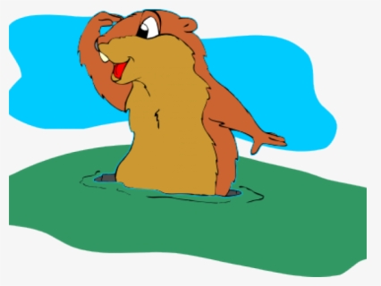 Groundhog Clipart Groundhog Burrow - Cartoon , Free Transparent Clipart ...