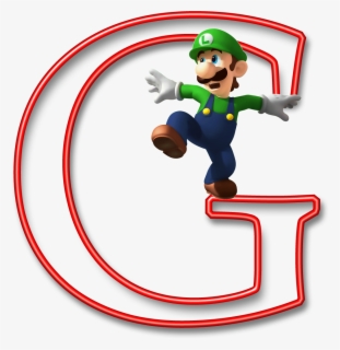 Alfabeto Mario Bros - Luigi Mario , Free Transparent Clipart - ClipartKey