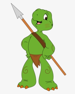 Franklin On His Bicycle - Transparent Franklin The Turtle Clipart ...