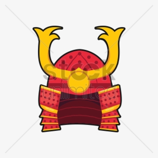 Samurai Helmet Cartoon Clipart , Png Download - Samurai Helmet Cartoon ...