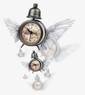 Flying Clocks Png , Free Transparent Clipart - ClipartKey