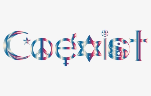 Transparent Coexist Png - Coexist Peace Sign , Free Transparent Clipart ...