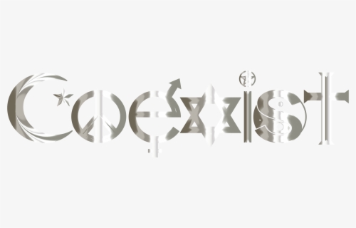 Transparent Coexist Png - Coexist Peace Sign , Free Transparent Clipart ...