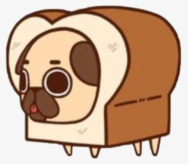 #freetoedit - Kawaii Pug Burger , Free Transparent Clipart - ClipartKey