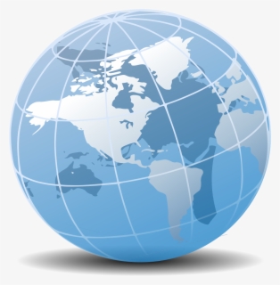 Transparent Internet Globe Clipart - Transparent Background Globe Icon ...