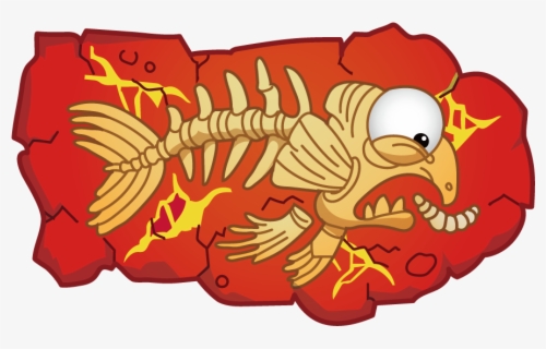 Fish Fossil No Background - Fish Fossil Png , Free Transparent Clipart ...